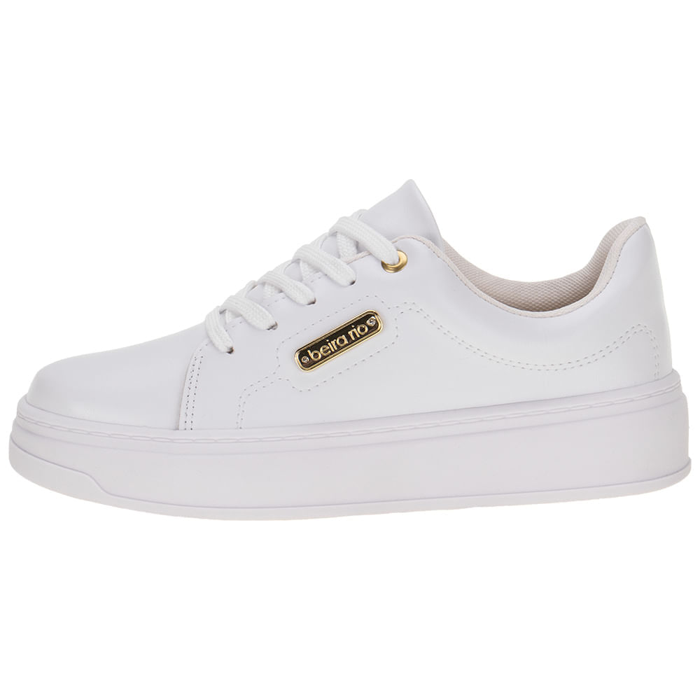 Tênis Feminino Beira Rio - 4305102 BRANCO - cloviscalcados