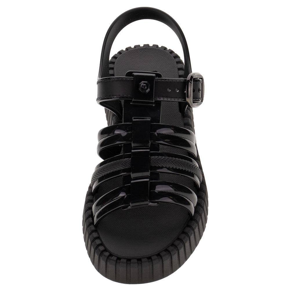 Sandália Feminina Drop Zaxy - 18882 PRETO - cloviscalcados
