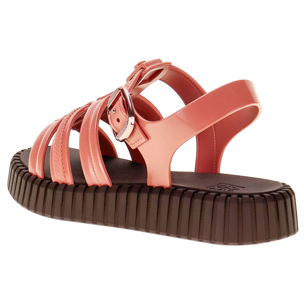 Sandália Feminina Drop Zaxy - 18882 SALMÃO - cloviscalcados