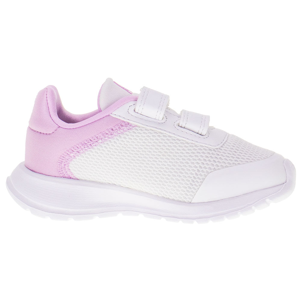 Tênis Infantil Feminino Tensaur Run 2.0 Adidas IG8570 BRANCO/ROSA ...