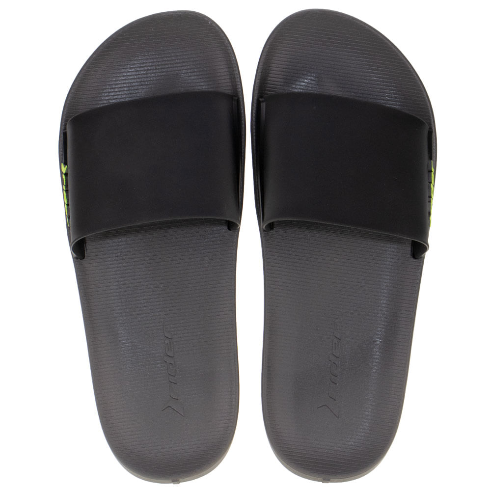 Chinelo Masculino Slide Speed Rider - 11766 PRETO/CINZA - cloviscalcados