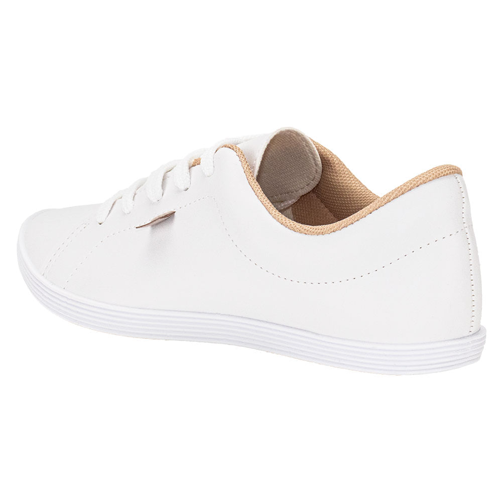 Tênis Feminino Casual Beira Rio - 4205123 BRANCO - cloviscalcados