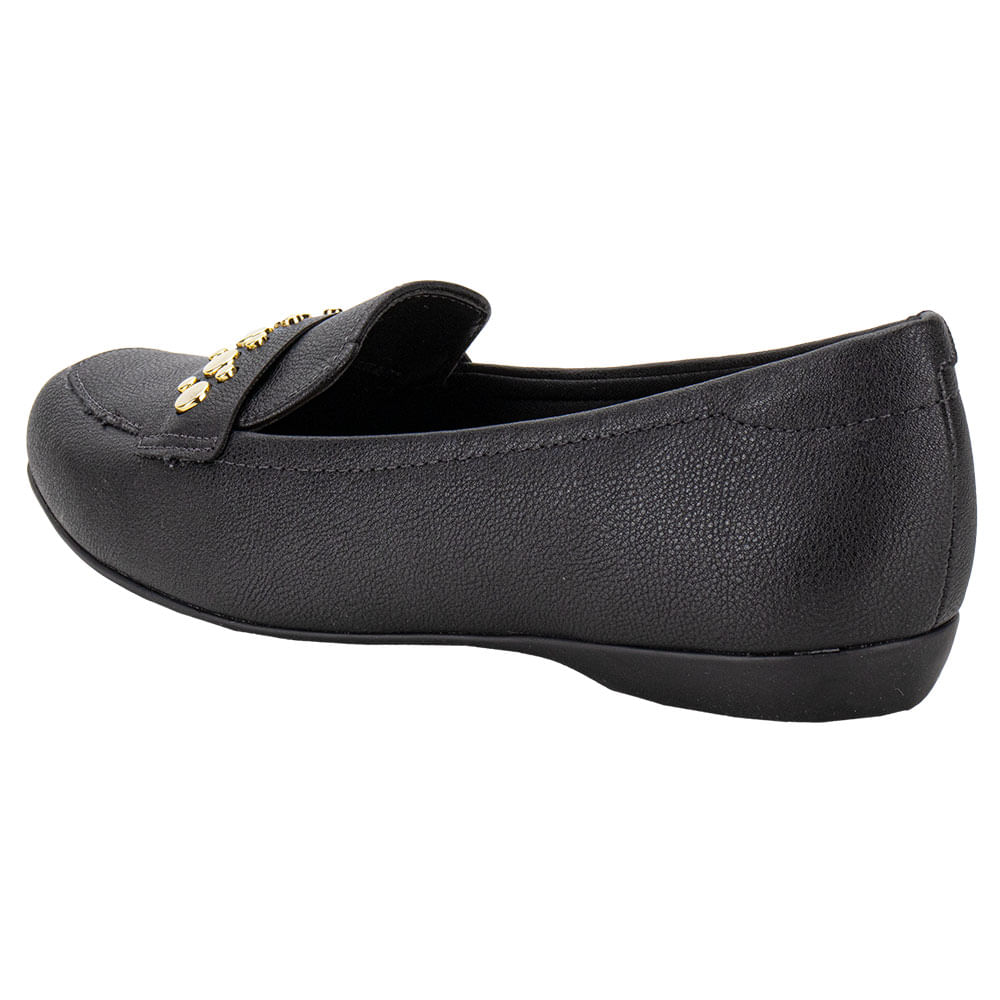 Mocassim Feminino Modare 70161000 PRETO - cloviscalcados