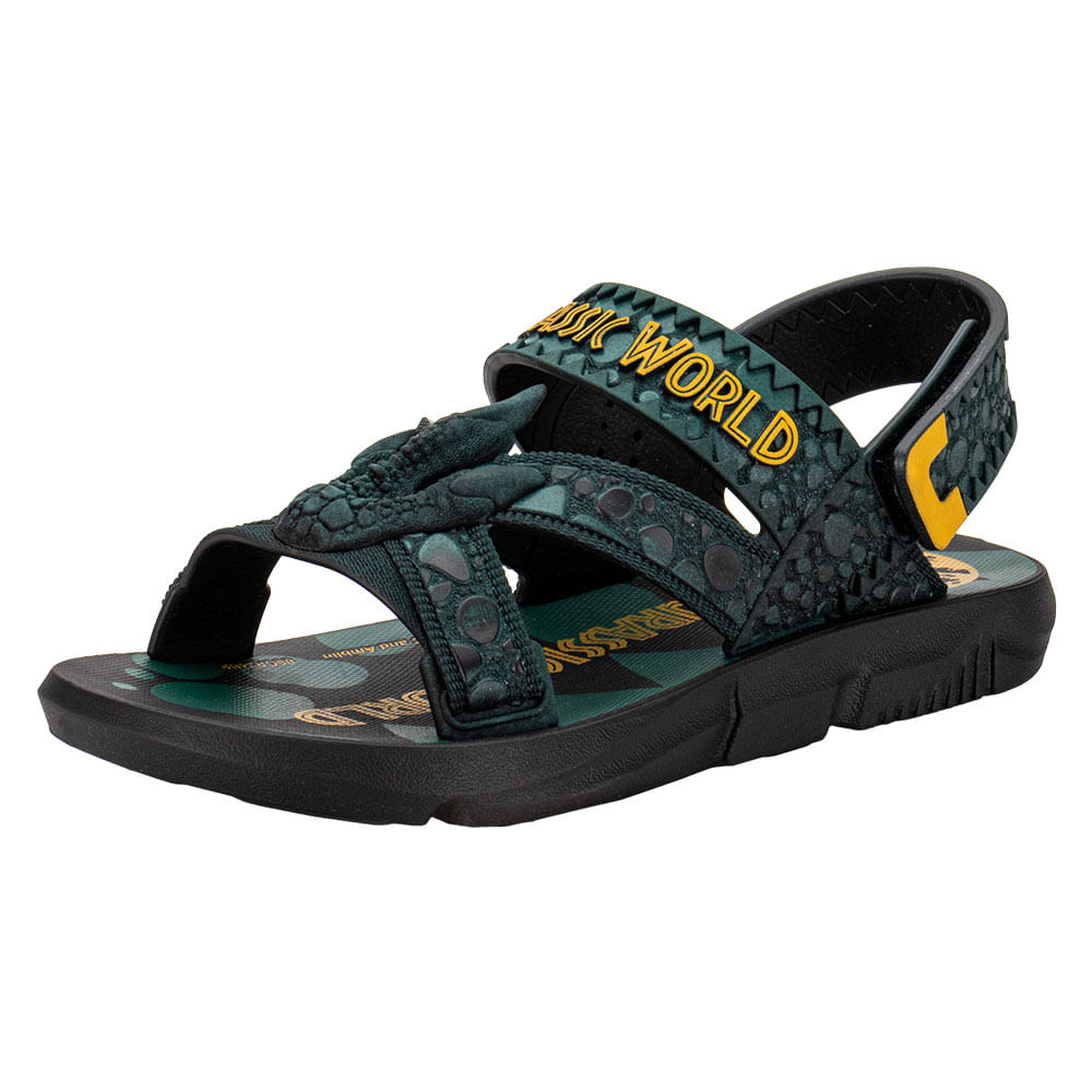 Papete Infantil Jurassic Bite Grendene Kids 23152 VERDE - cloviscalcados
