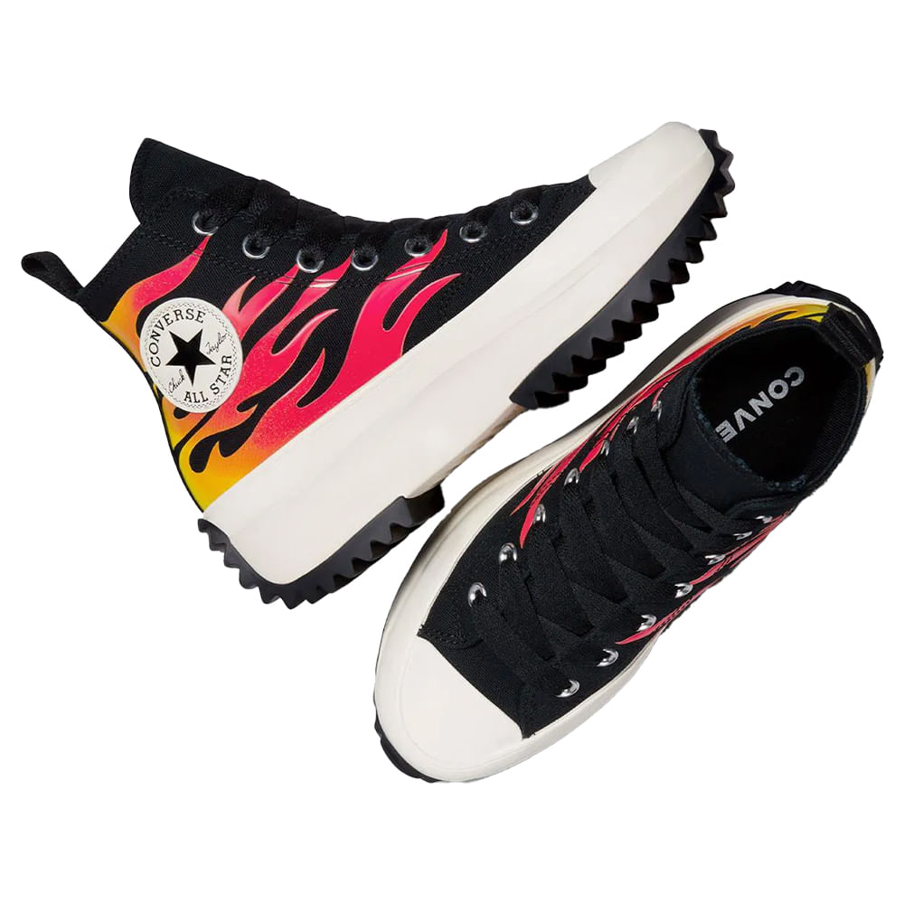 Tênis Chuck Taylor All Star Run Star Hike Converse A08766C PRETO ...