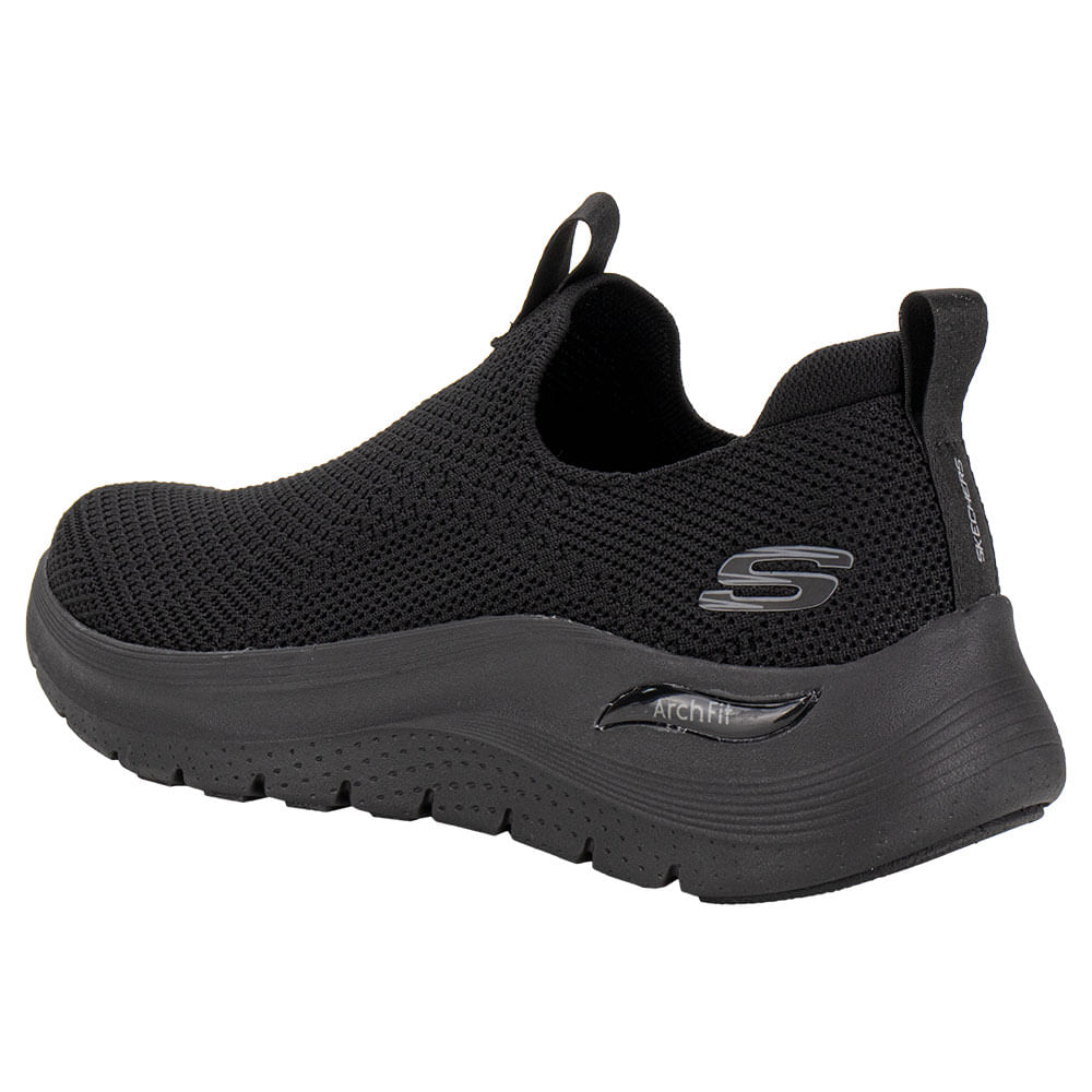 Tênis Masculino Arch Fit 2.0 Skechers 232704 PRETO - cloviscalcados