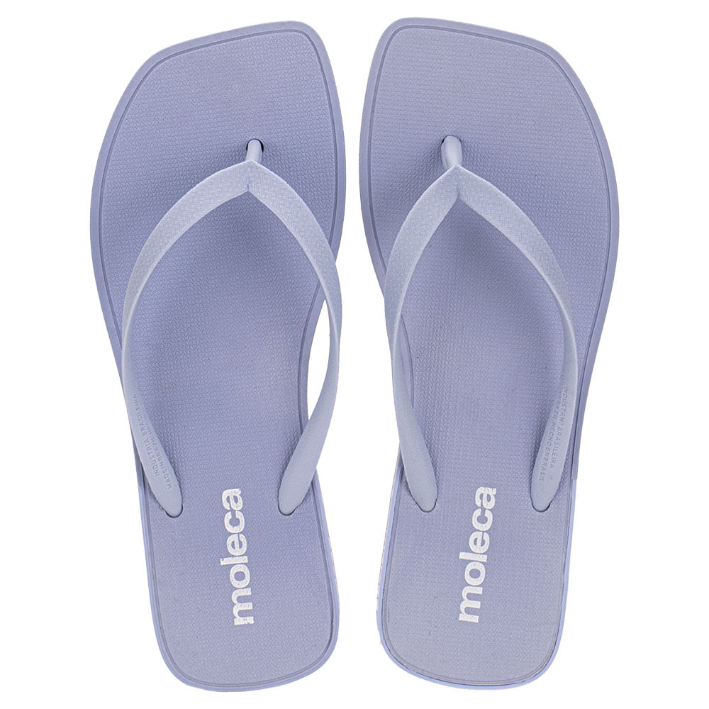 Chinelo Feminino Moleca 5552100 AZUL - cloviscalcados