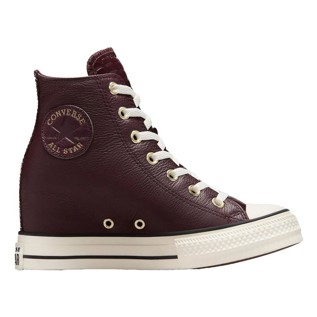 Tênis Chuck Taylor All Star Wedge Croc Converse A12349C VINHO ...