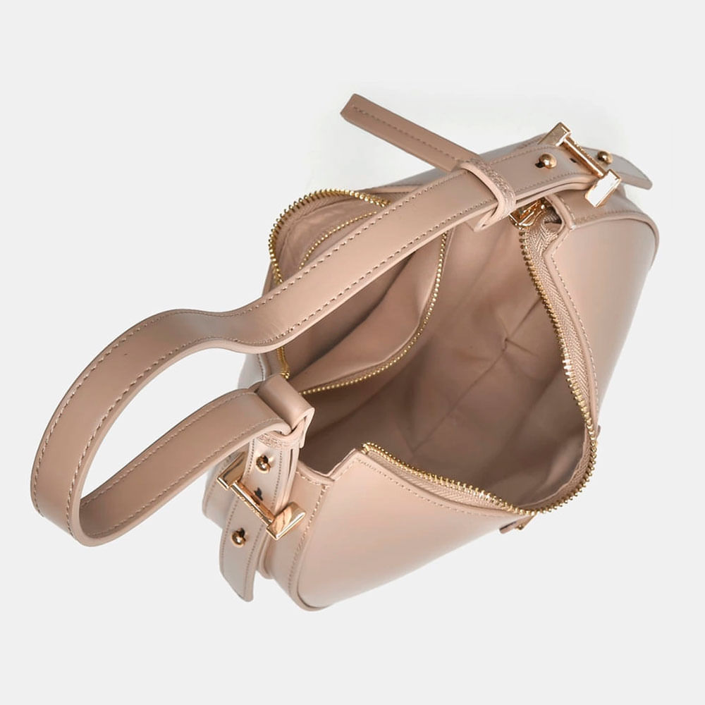 Bolsa Feminina Via Marte B1-128 BEGE - cloviscalcados