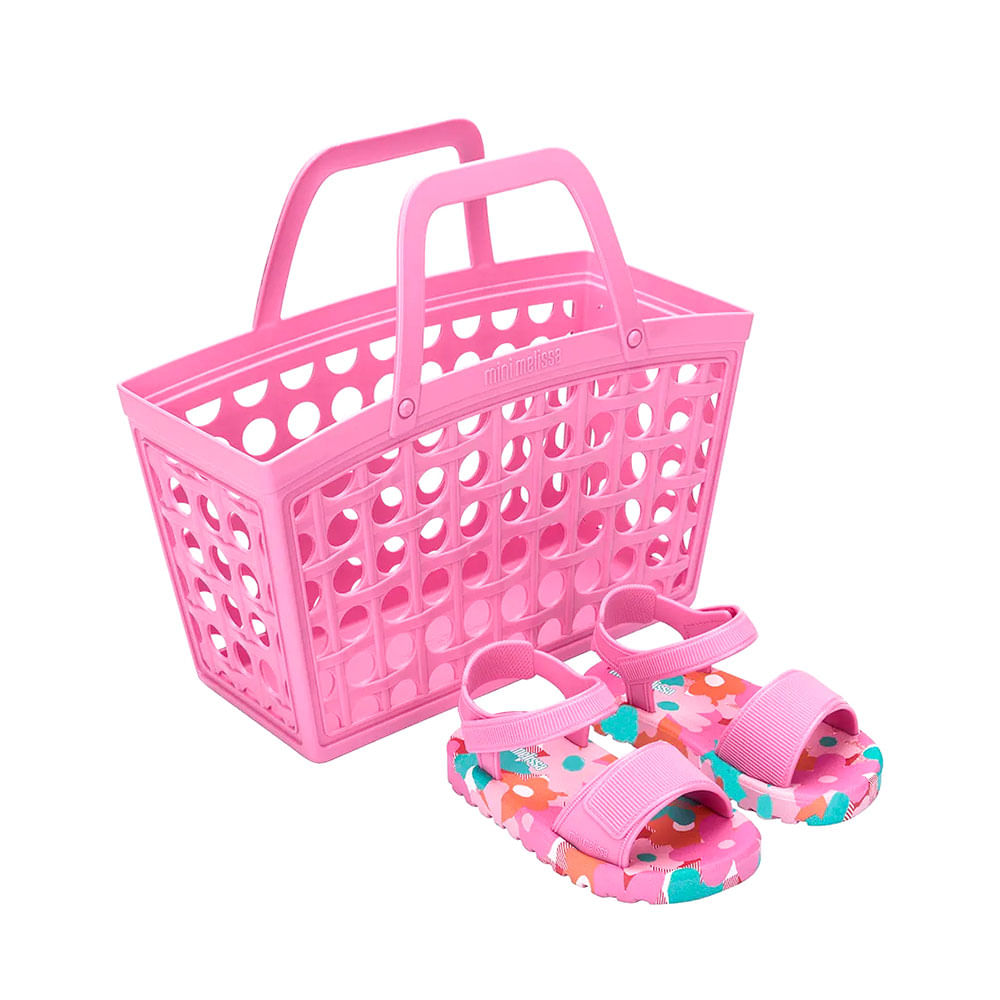 Mini Melissa + Bolsa Imagine Infantil 35979 ROSA | Clovis Calçados