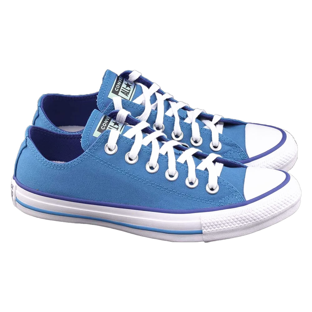 Tênis Chuck Taylor Converse All Star - CT1992 AZUL 01 - cloviscalcados