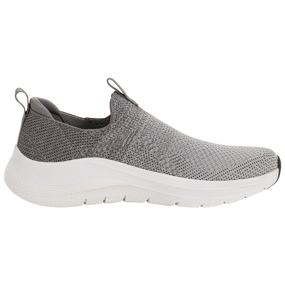 Tênis Masculino Arch Fit 2.0 Skechers 232704 CINZA - cloviscalcados