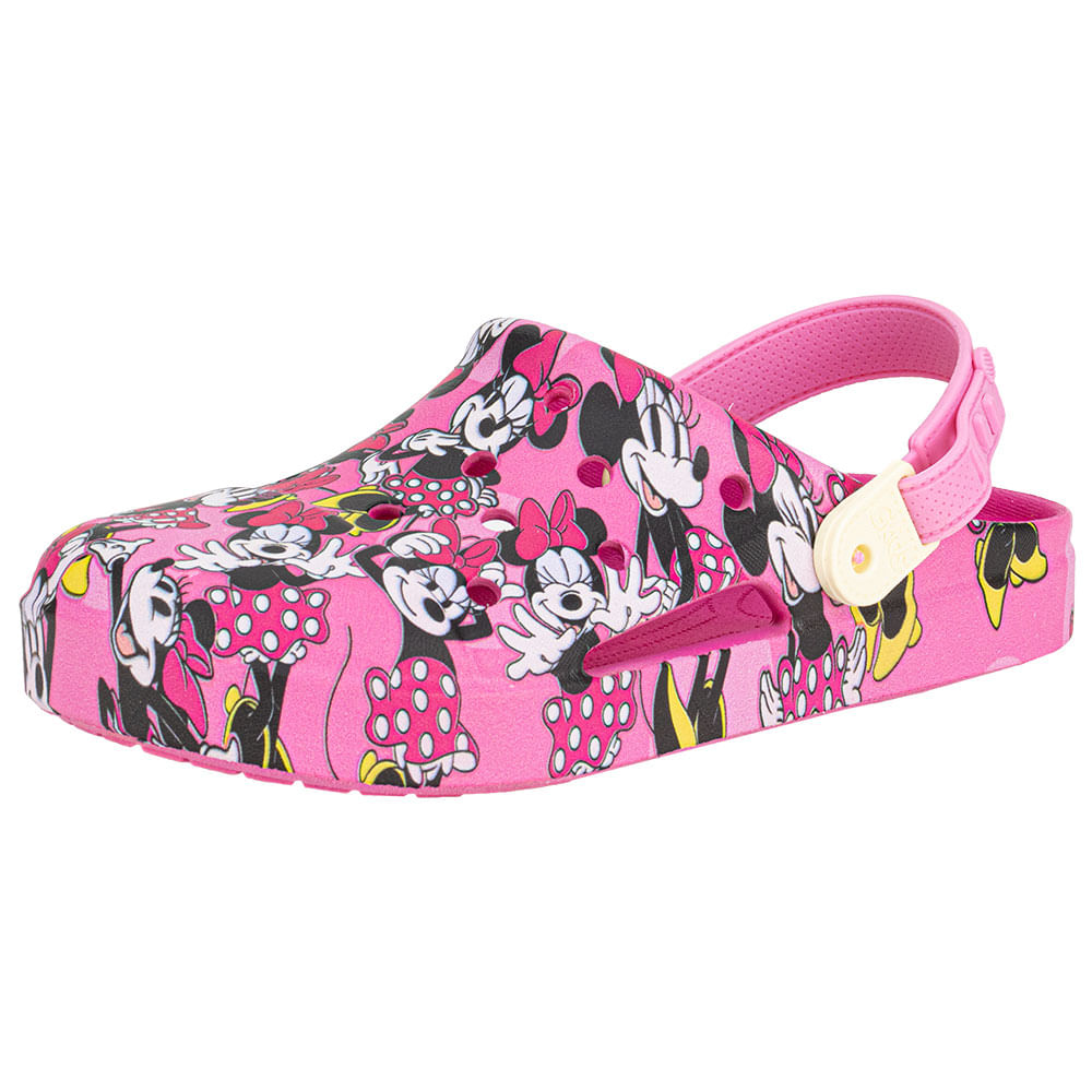 Clog Infantil Disney Fun Print Grendene Kids 23178 PINK - cloviscalcados