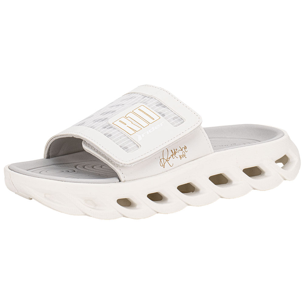 Chinelo Masculino Slide R Power R10 Rider 12583 BRANCO - cloviscalcados