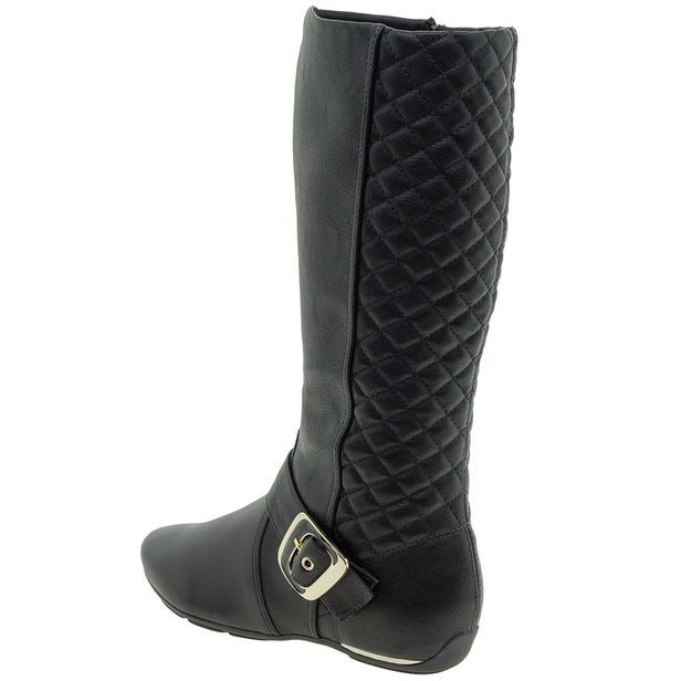 Bota Feminina Cano Alto Comfortflex - 1791304 - cloviscalcados
