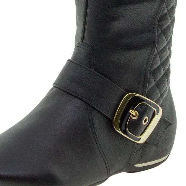 Bota Feminina Cano Alto Comfortflex - 1791304 - cloviscalcados