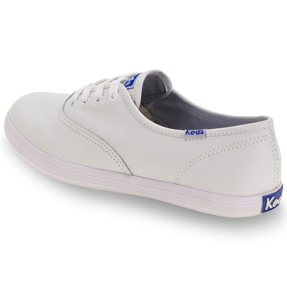 Tênis Champion Leather Keds - Kd10 Branco - cloviscalcados