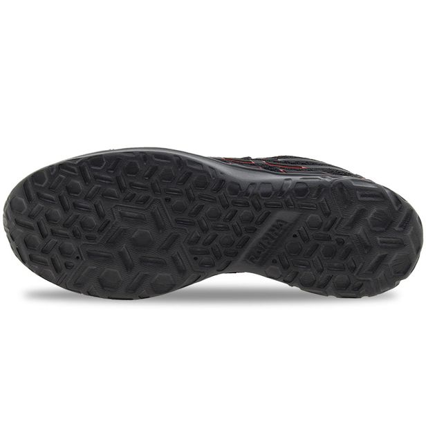 Tênis Masculino Spin Preto/Vermelho Rainha - 4200338 - cloviscalcados