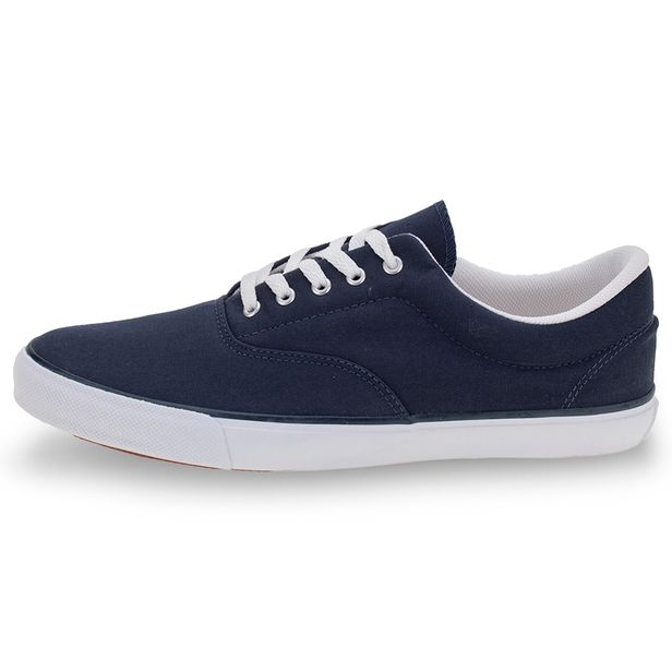 Tênis Slip On Oxto Denim - Od1070 Marinho - cloviscalcados