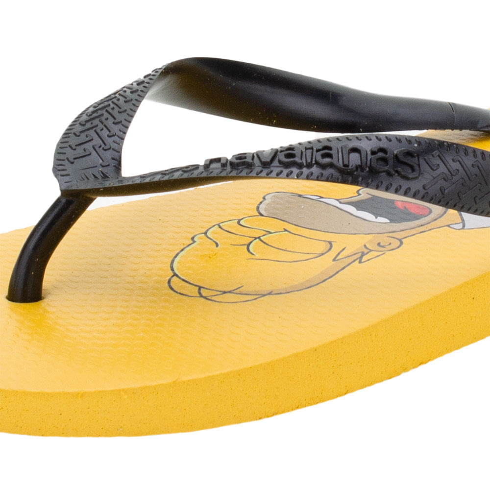 Chinelo Masculino The Simpsons Havaianas - 4137889 Preto/amarelo ...