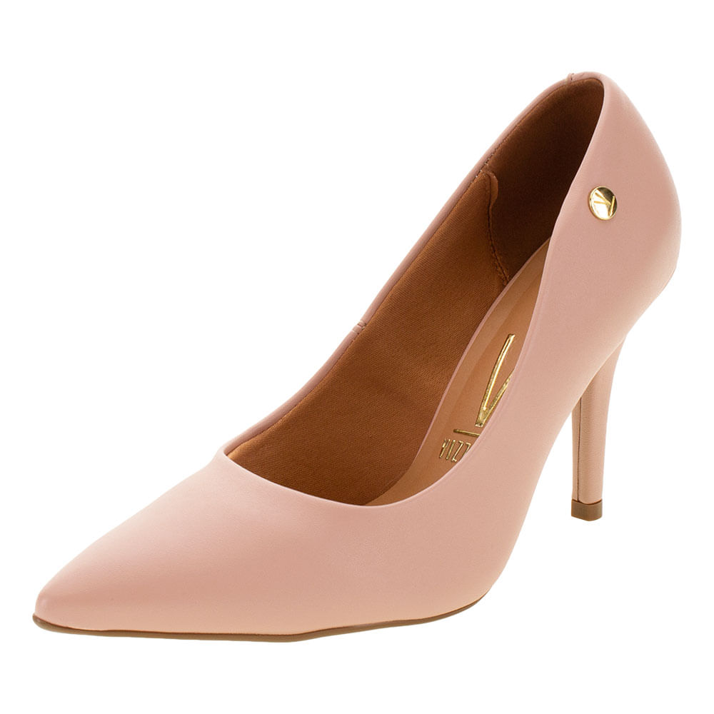 Sapato Feminino Scarpin Salto Alto Vizzano - 11841101 ROSA - cloviscalcados