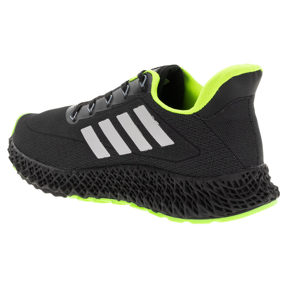 Tênis Masculino Veloce - V4005 PRETO/VERDE - cloviscalcados