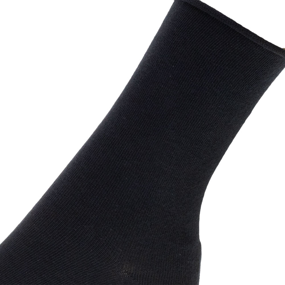Meia Feminina Socks Lupo - 04421 PRETO - cloviscalcados Meia Feminina Socks Lupo - 04421 PRETO - cloviscalcados