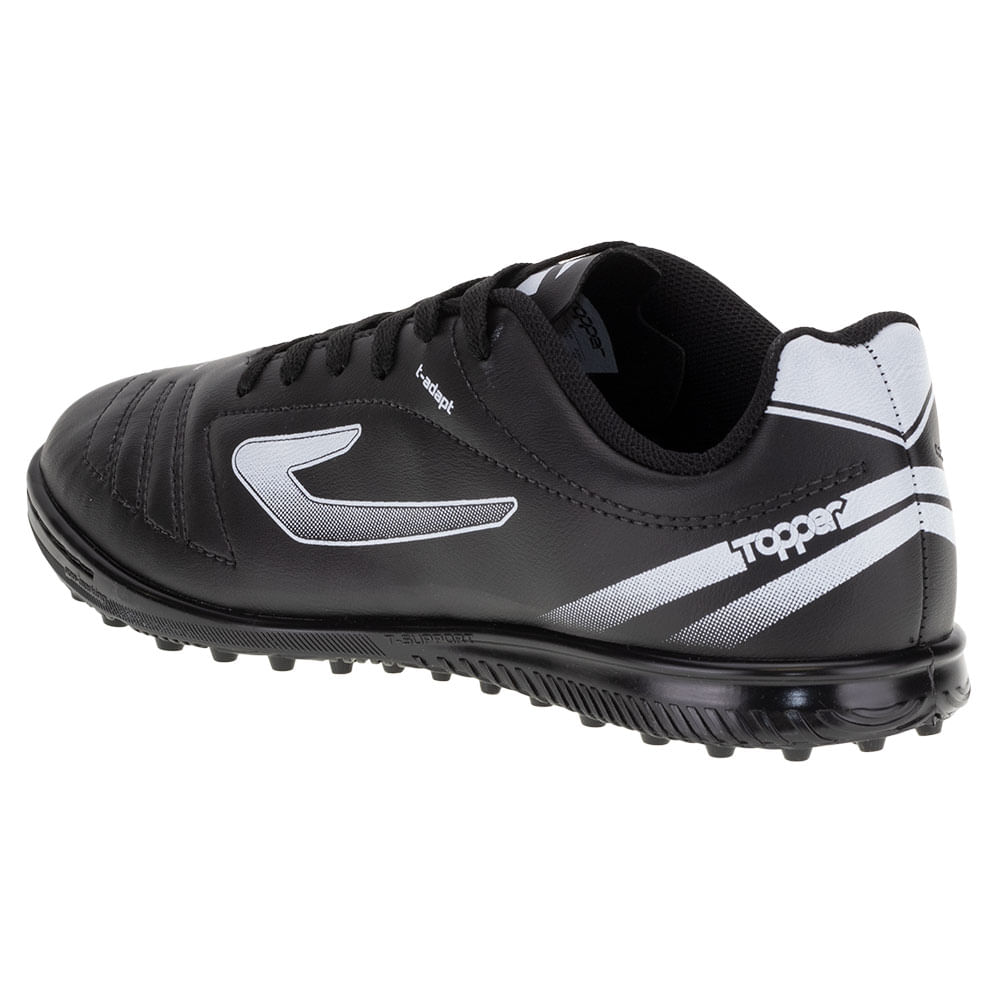 Chuteira Masculina Society Cup Topper - TP03550001 PRETO - cloviscalcados