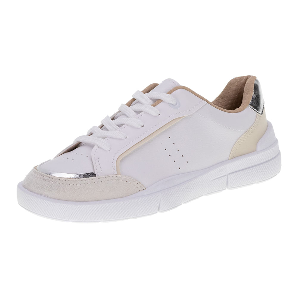 Tênis Feminino Beira Rio - 4293103 BRANCO - cloviscalcados
