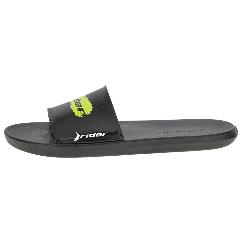 Chinelo Masculino Slide Speed Rider - 11766 PRETO/VERDE - cloviscalcados