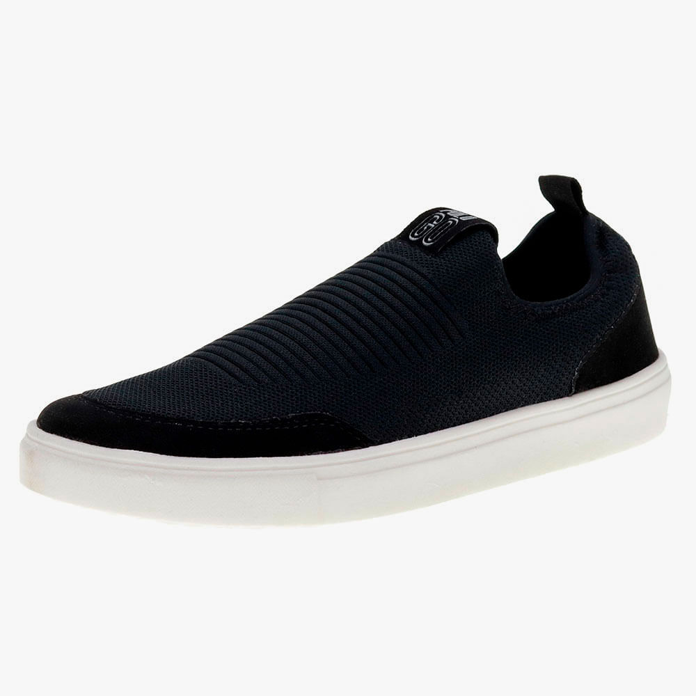 Tênis Masculino Go'War Polo Go - PG252 PRETO 01 - cloviscalcados