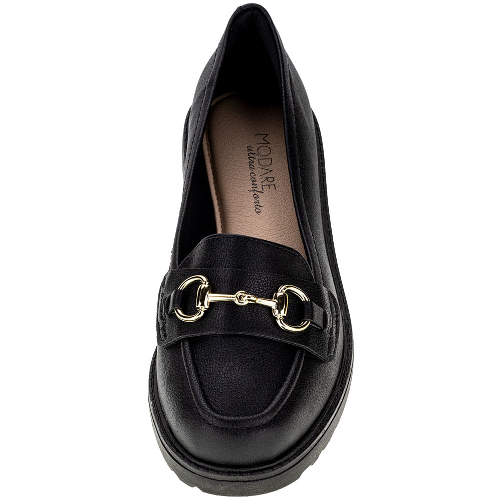 Mocassim Feminino Modare - 7357106 PRETO - cloviscalcados