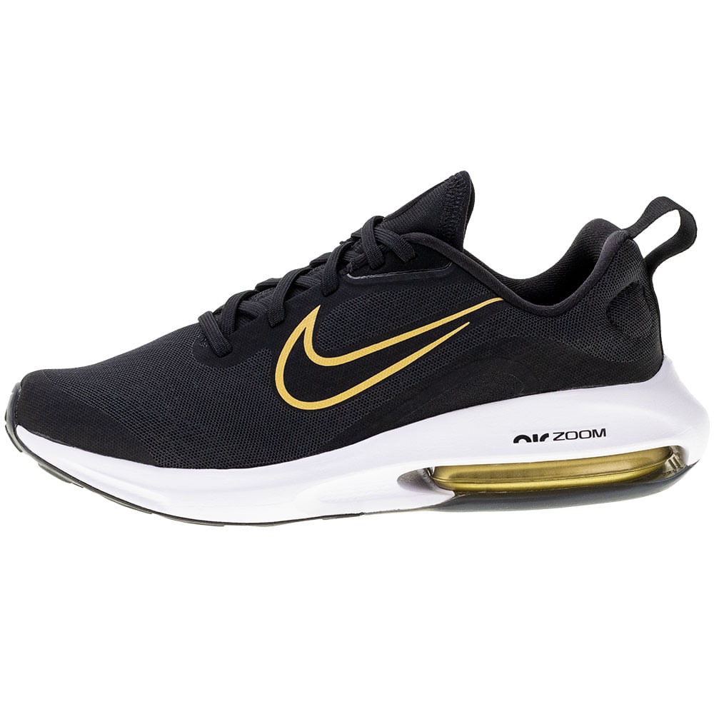Tênis Feminino Air Zoom Arcadia 2 Nike - DM8491 PRETO - cloviscalcados